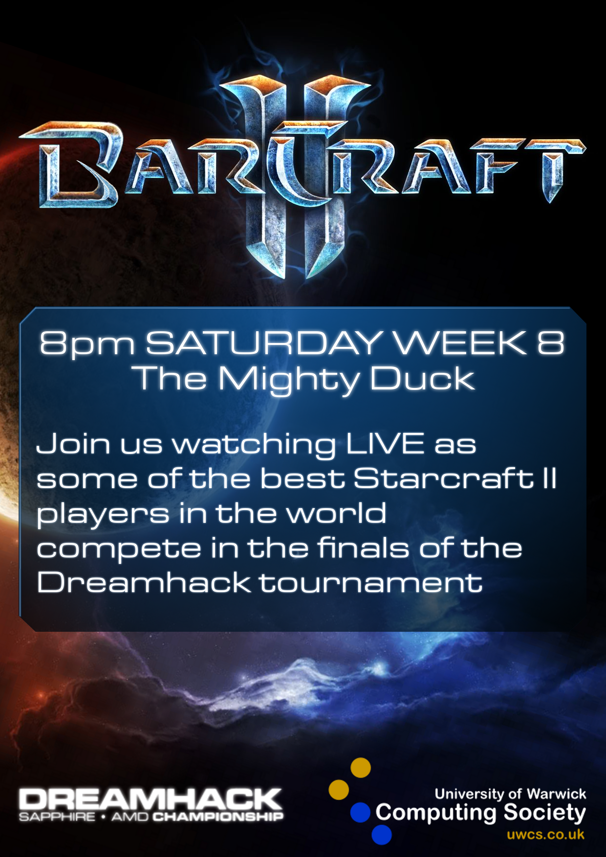 Barcraft Logo for posters : r/BarCraft